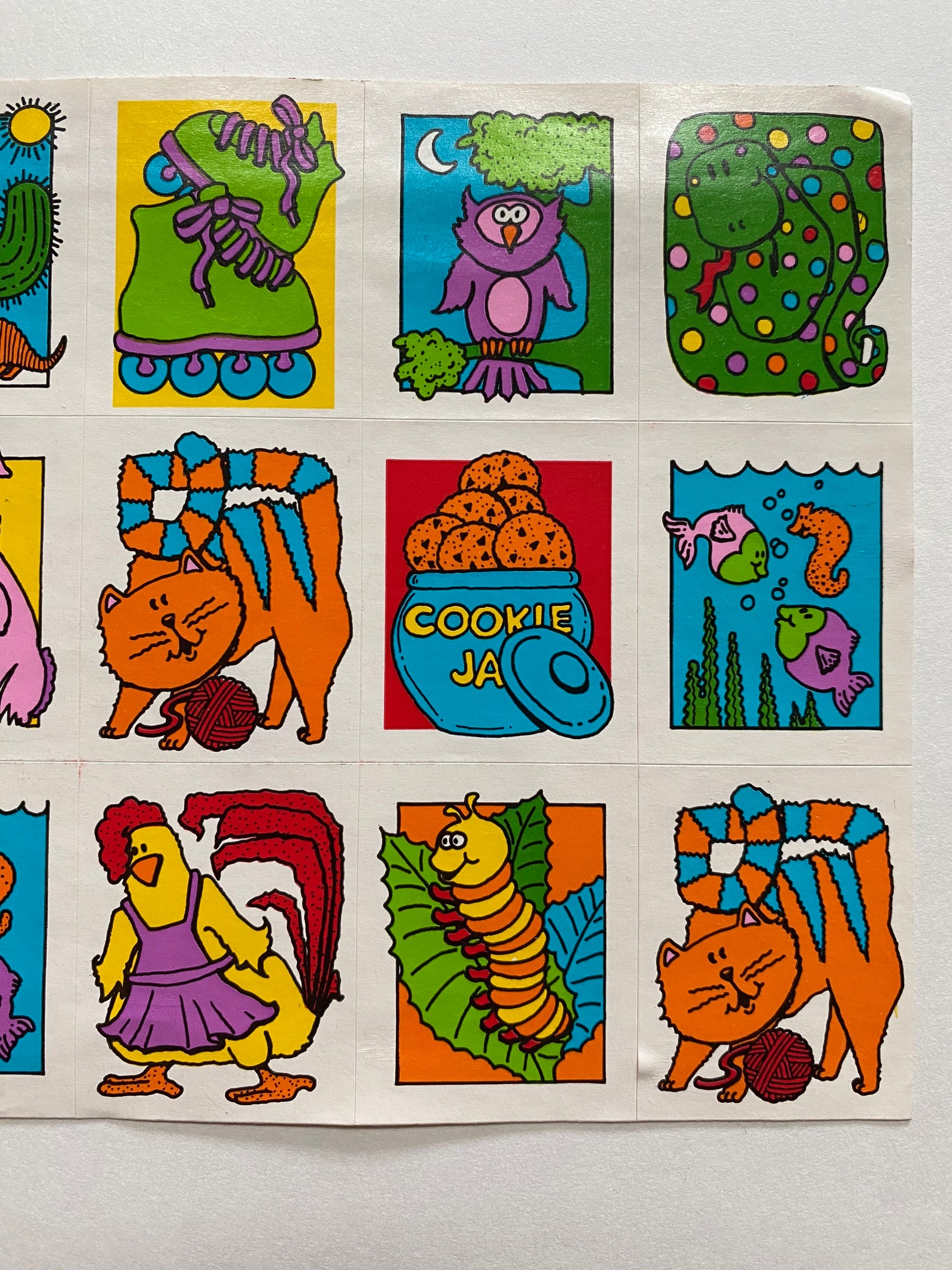 Highlights Sticker Sheet 90s Kids Magazine Premium Rare - Etsy