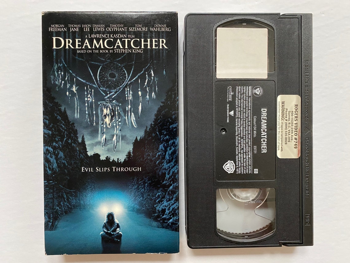Dreamcatcher Stephen King VHS Video Tape Tested Working | Etsy