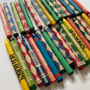 SALE Vintage Restaurant Crayons Dairy Queen Red Robin Made in USA - Etsy