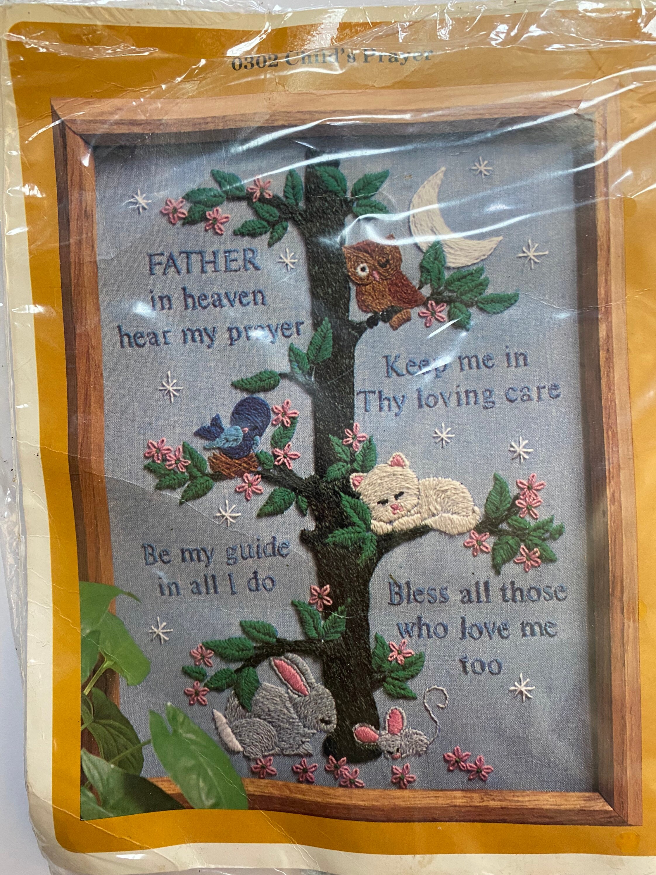 Vintage 1979 Embroidery Crewel Kit the Creative Circle 0302 | Etsy