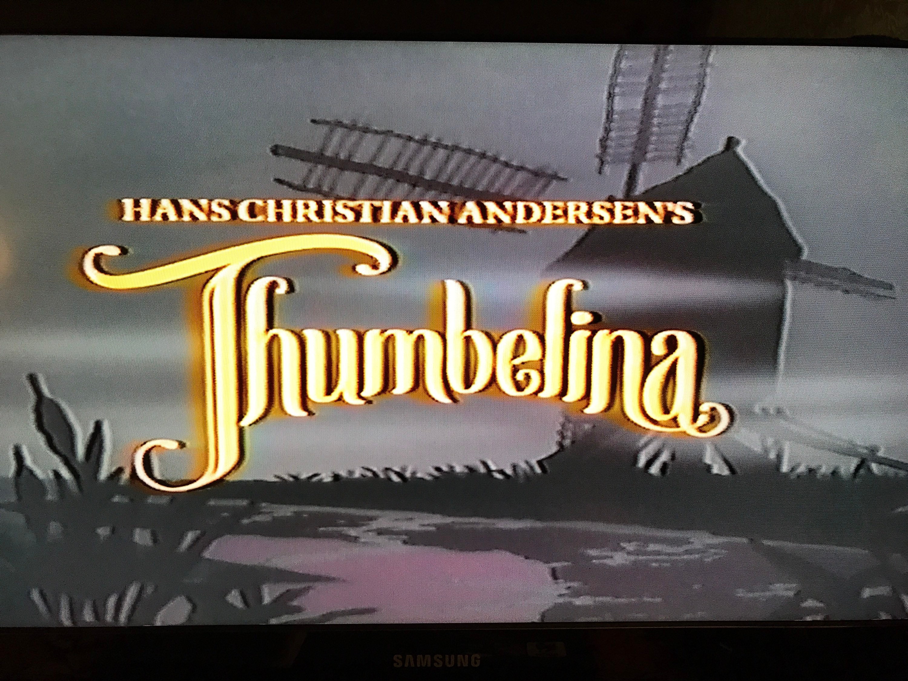 1994 Thumbelina Don Bluth VHS Video Animated Full Length Film - Etsy