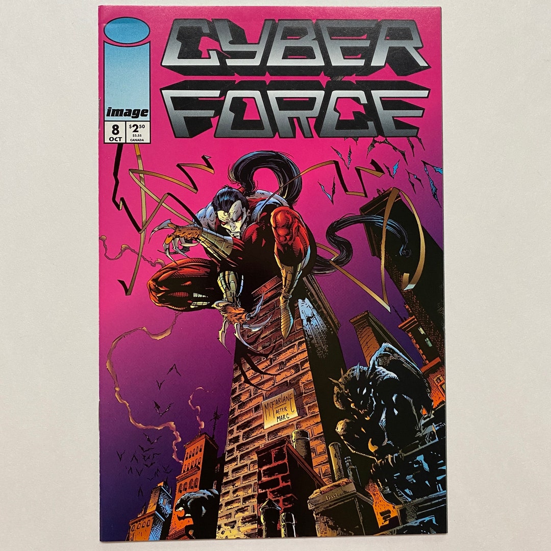 Cyber Force No 8 Comic Book Image Comics 1994 Minty - Etsy