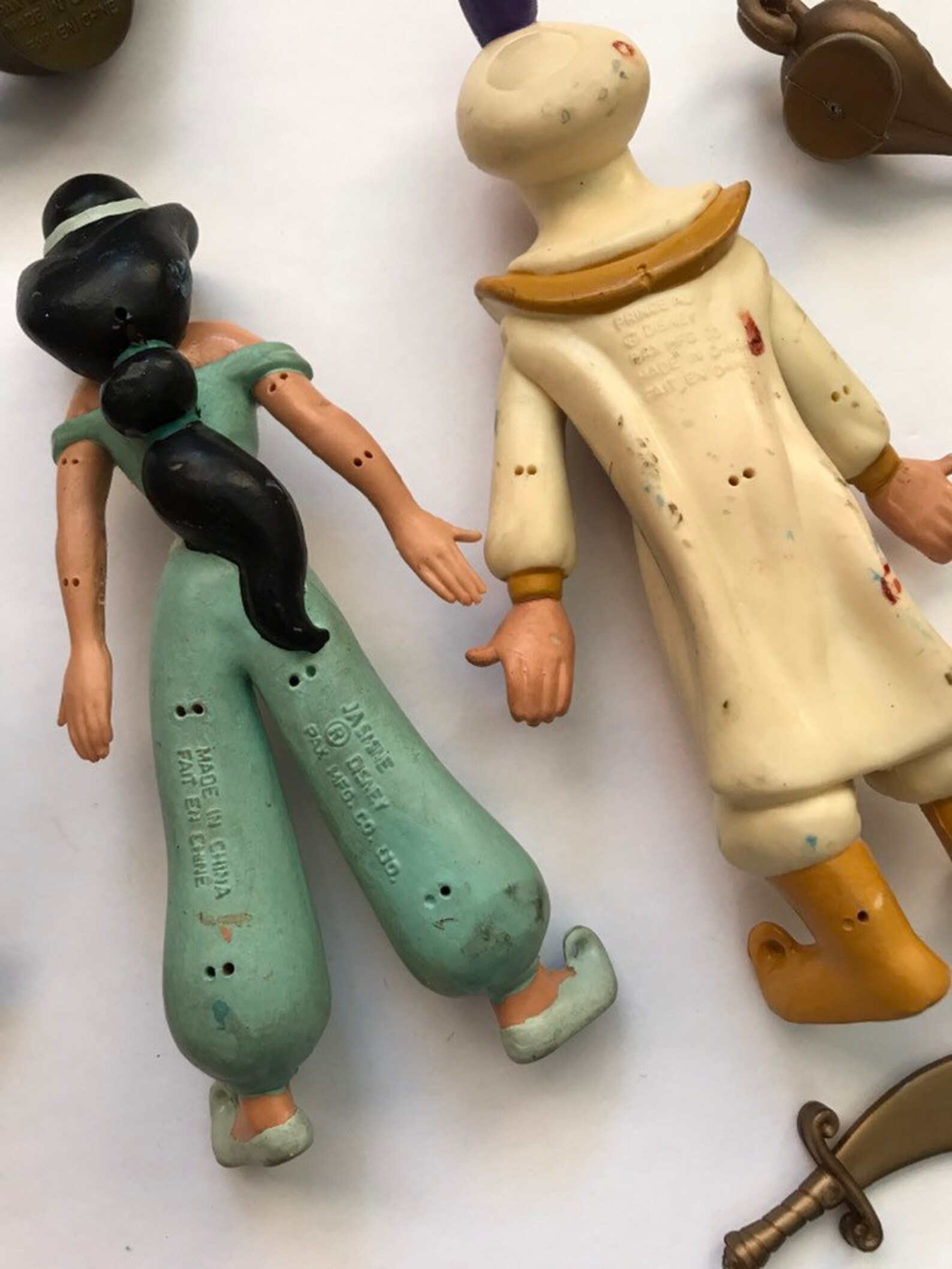 1990s Disney Aladdin Figures Toys 90s Kids Children - Etsy