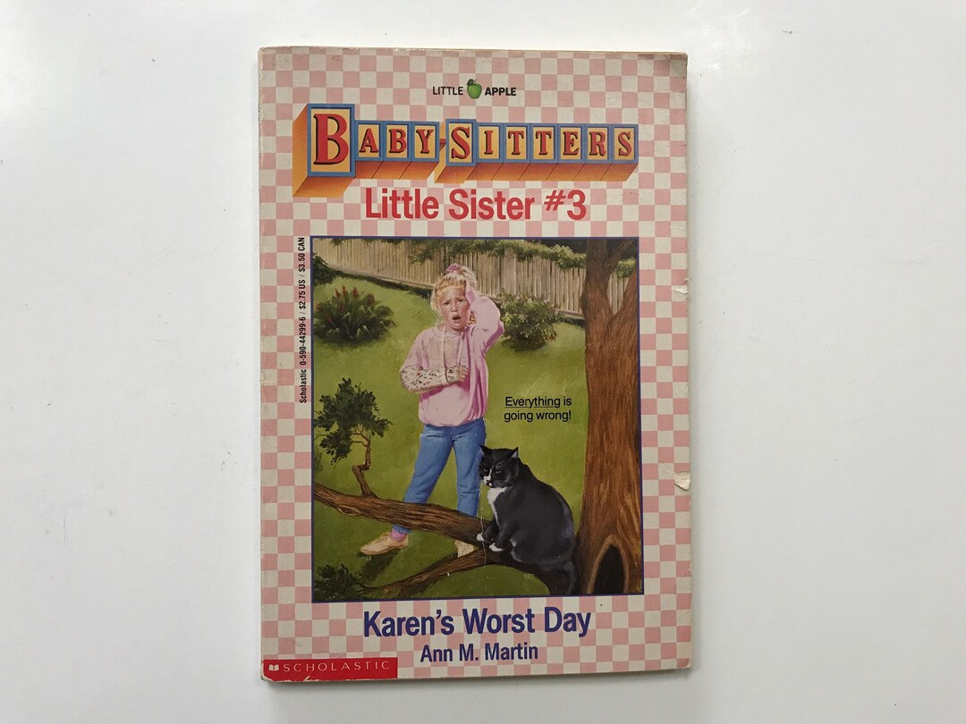 Babysitter Little Sister 3 Karens Worst Day Paperback Chapter Book - Etsy