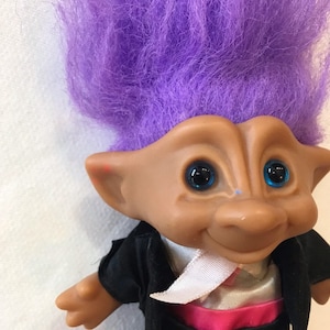 Vintage Ace Novelty Co Jewel Belly Troll Groom Dolls 1990s Kids Toys ...