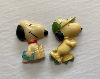 Snoopy Magnets Vintage - Etsy