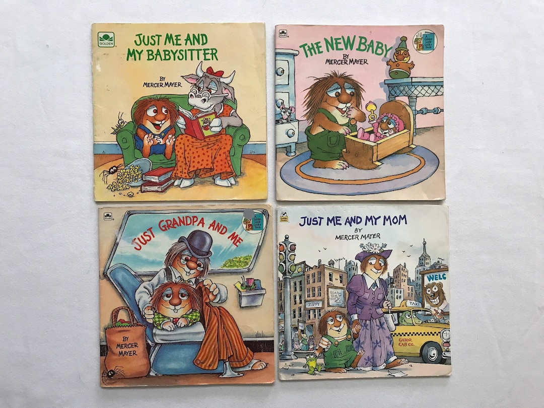 1980s Mercer Mayer Little Critters Soft Cover Books Lot of 4 Just Me ...