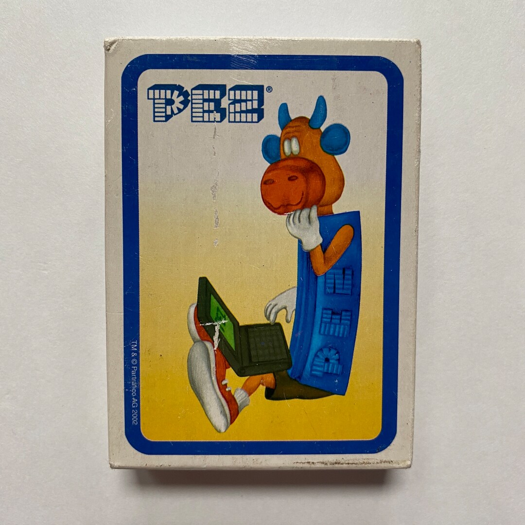 2002 Pez Playing Cards Standard Deck Giraffe on Computer Game Night ...