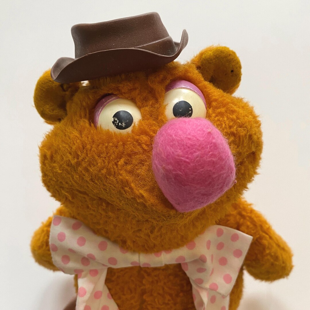 1976 Fozzie Bear Plush Toy Jim Henson Fisher Price 851 - Etsy
