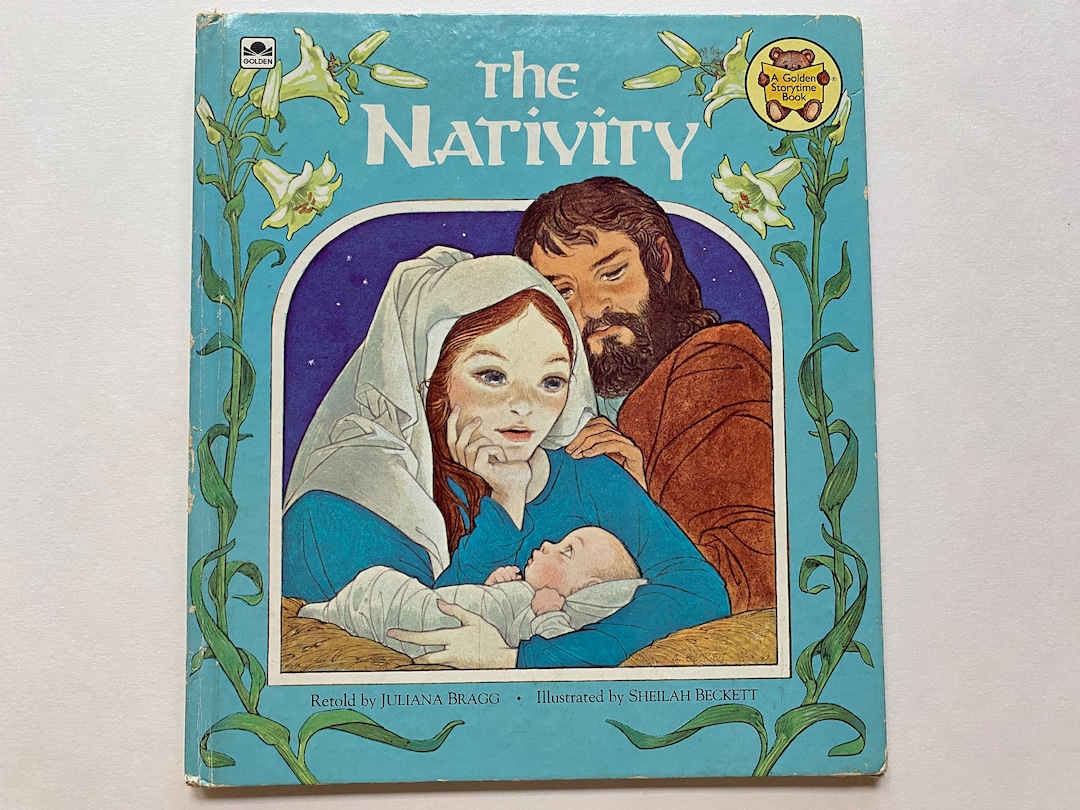 1982 the Nativity Birth of Jesus Christmas Book - Etsy