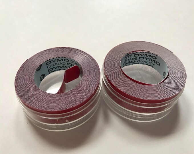 Vintage Dymo Label Maker Embossing Tape Roll Retro 70s Office Supply ...