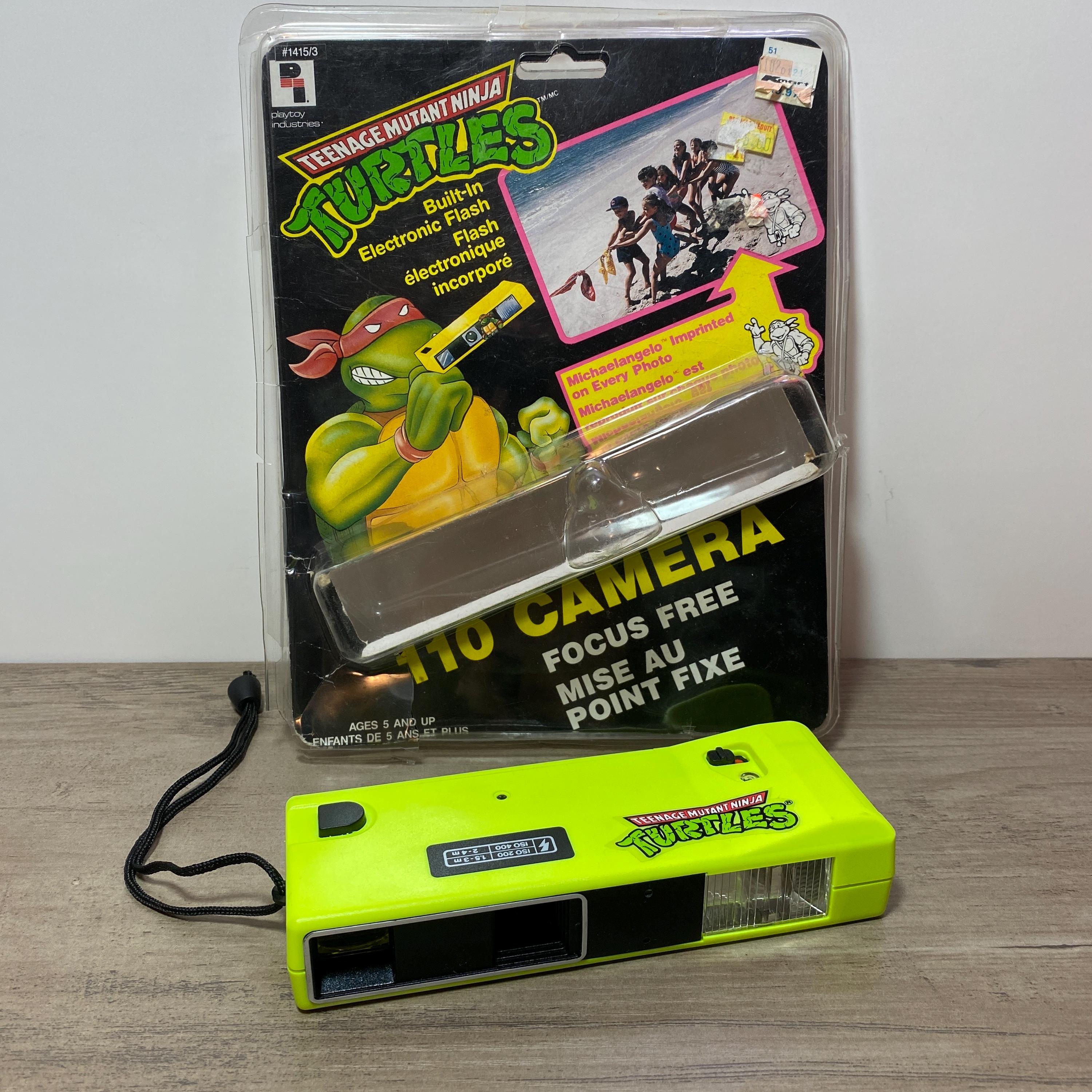 TMNT Camera 1990 Remco Teenage Mutant Ninja Turtles Michaelangelo ...