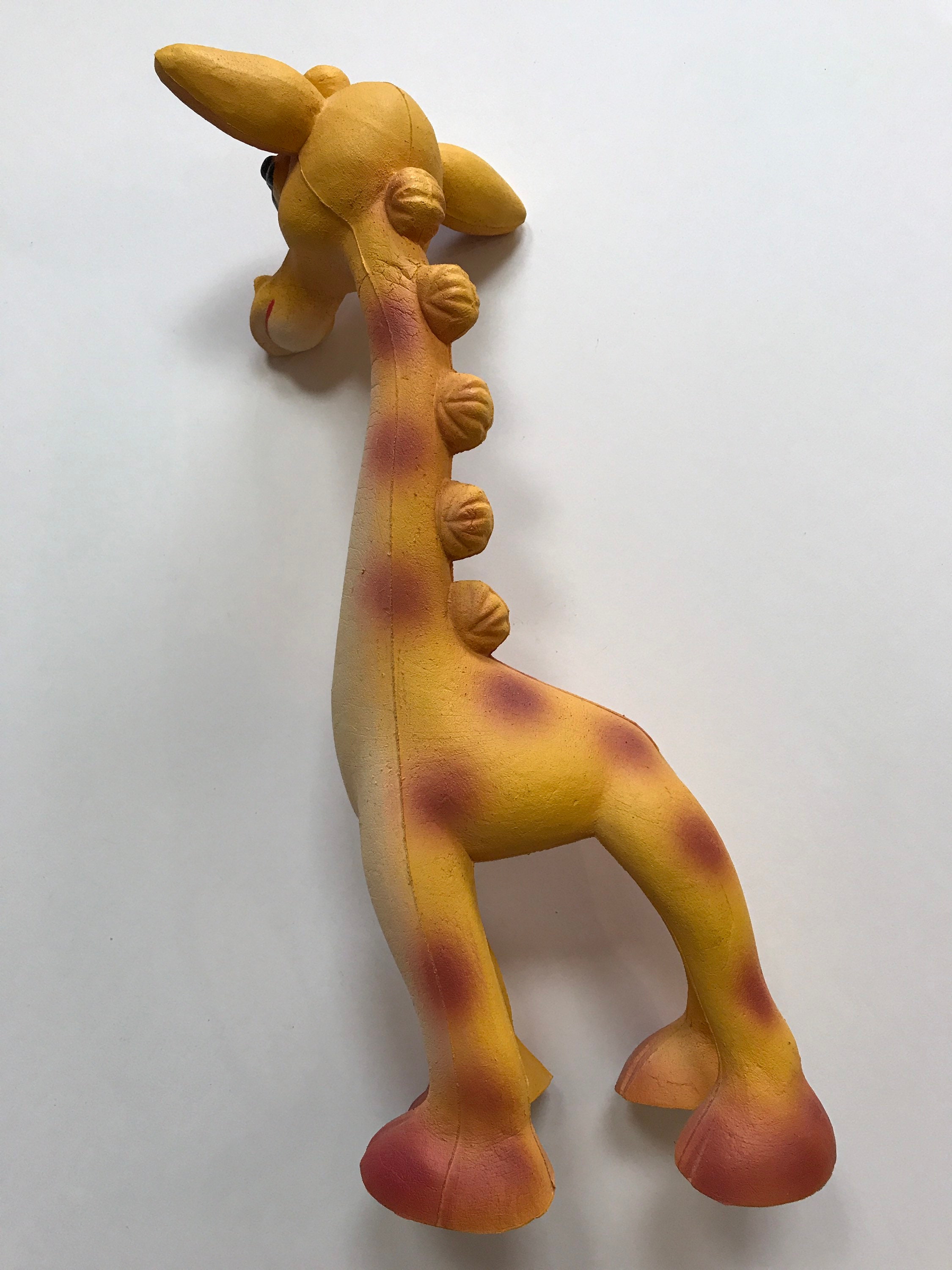 Vintage Bendy Brand Foam Giraffe Toy England Groovy 60s 70s | Etsy