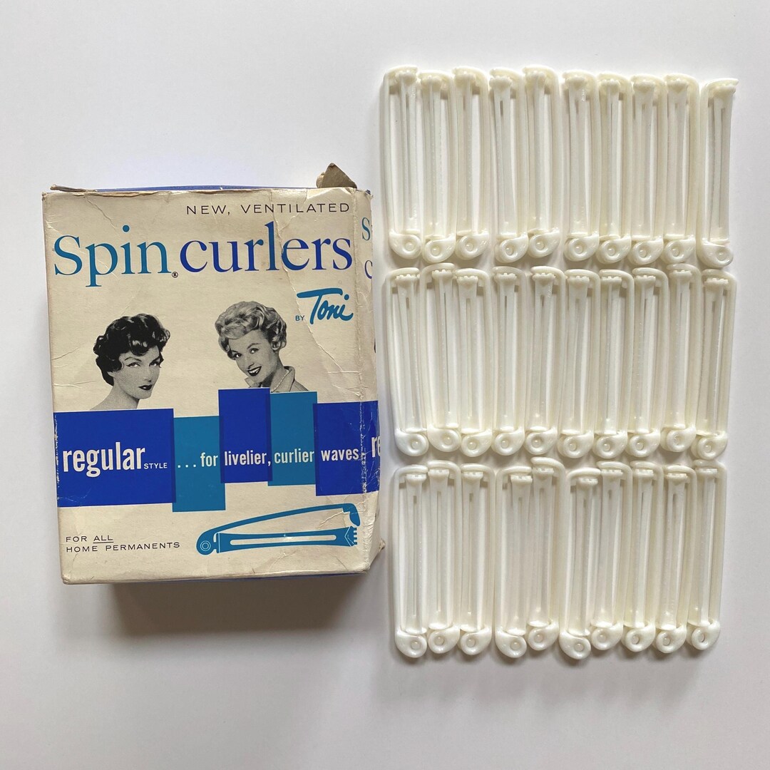 Spin Curlers Swing Arm Perm Rods Hair Perming Tool Supply by Toni With ...