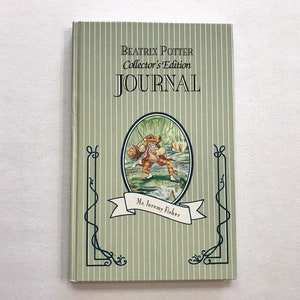 Beatrix Potter Collectors Edition Journal With Mr Jeremy - Etsy