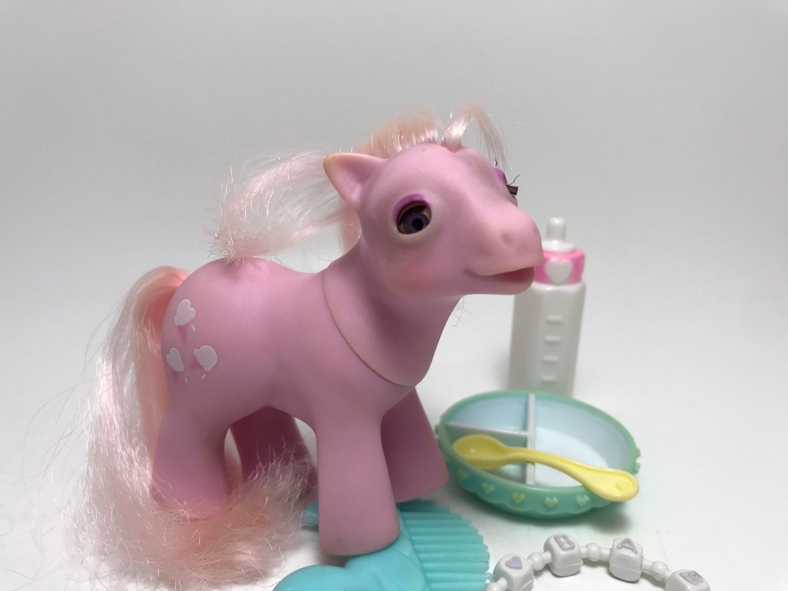 1980s My Little Pony BBE Beddy Bye Eye Pony Lickety Split MLP - Etsy