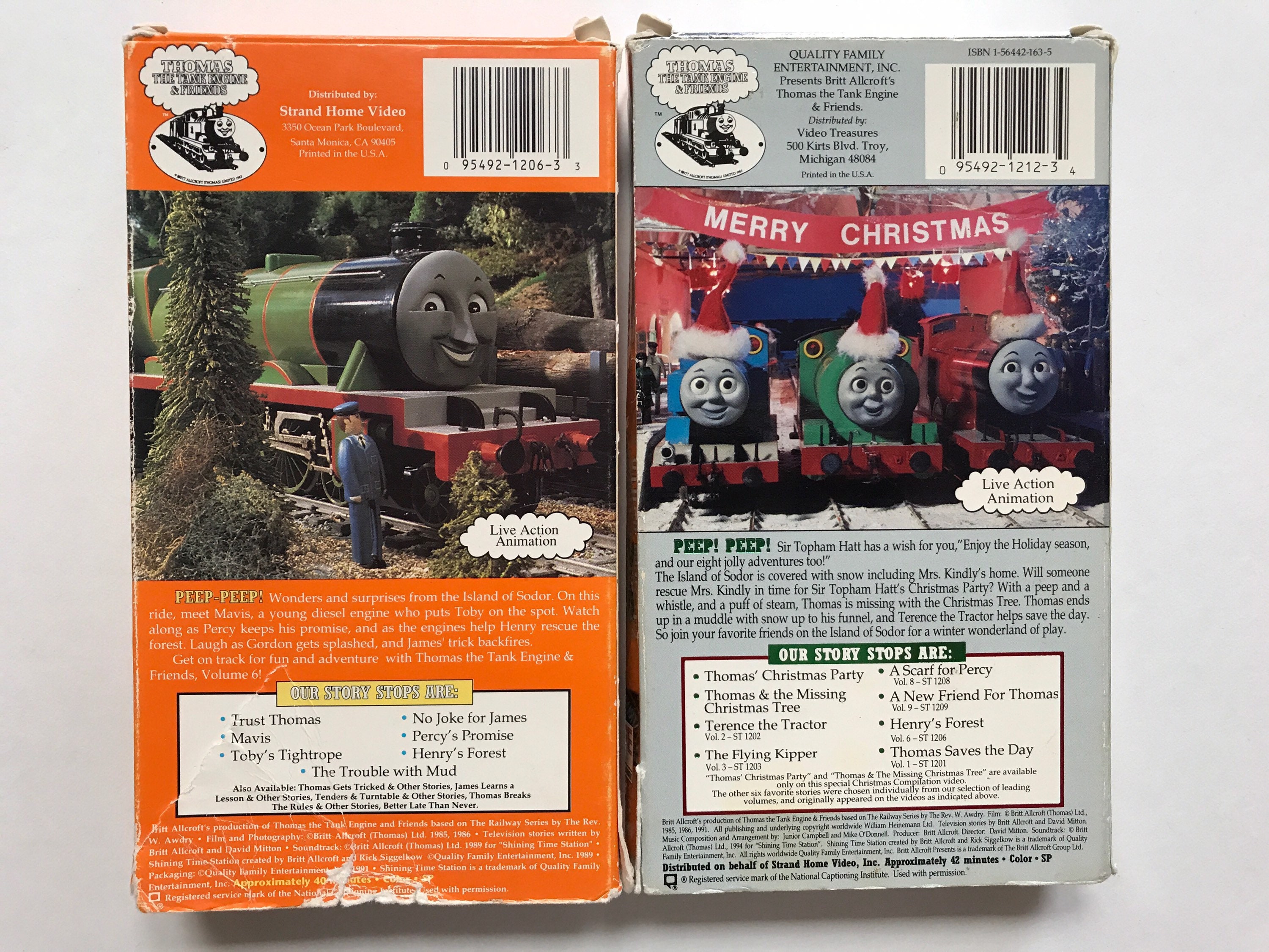 Thomas The Tank Engine Vhs Value at Helen Rooker blog