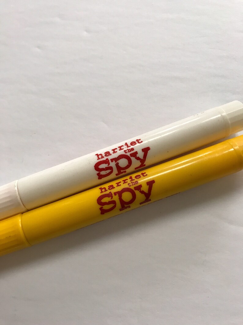 1996 Harriet The Spy Invisible Ink Secret Decoder Pens Markers | Etsy