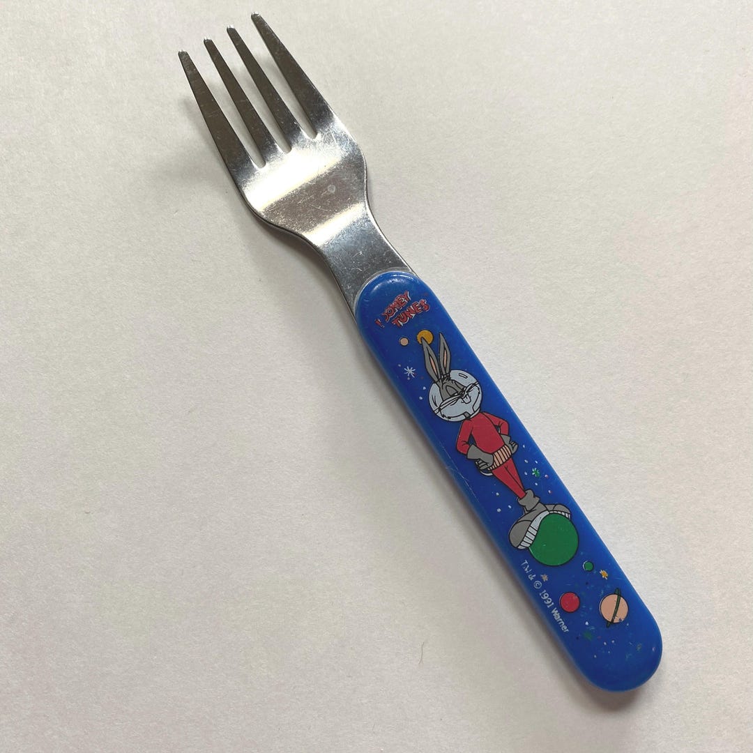 Looney Tunes Bugs Bunny Fork Astronaut Bugs 1991 Kids Fork - Etsy