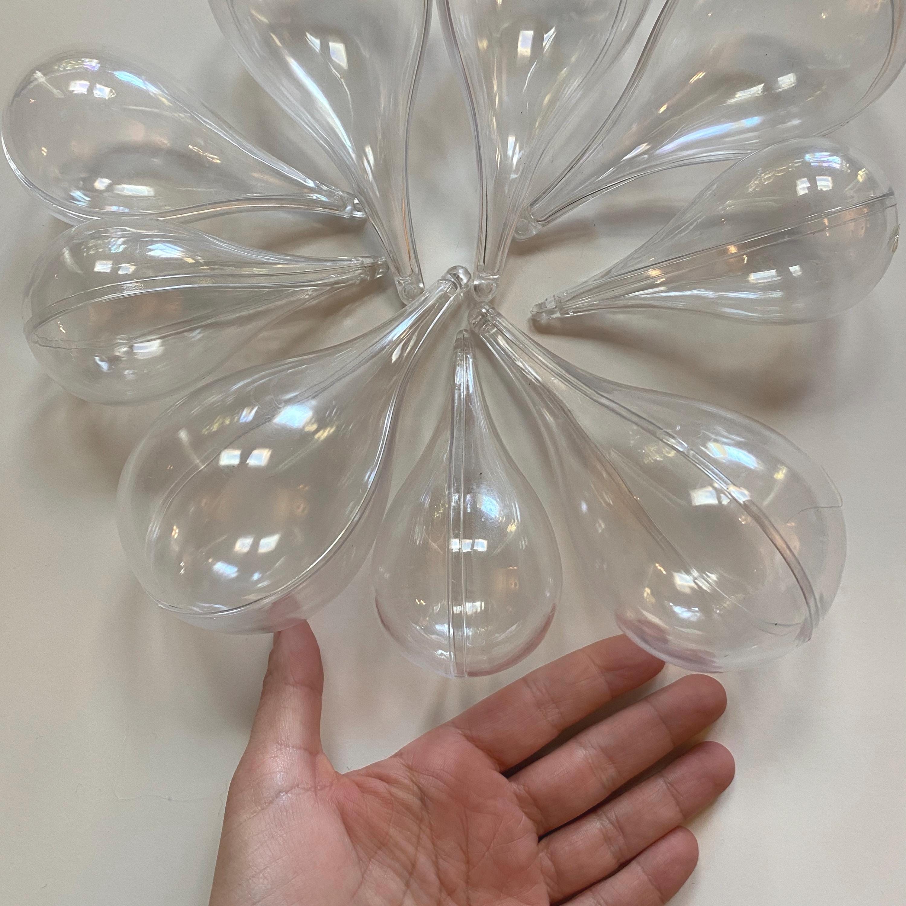 Plastic Craft Domes for Mixed Media Projects Tear Drop Shape Ornament ...