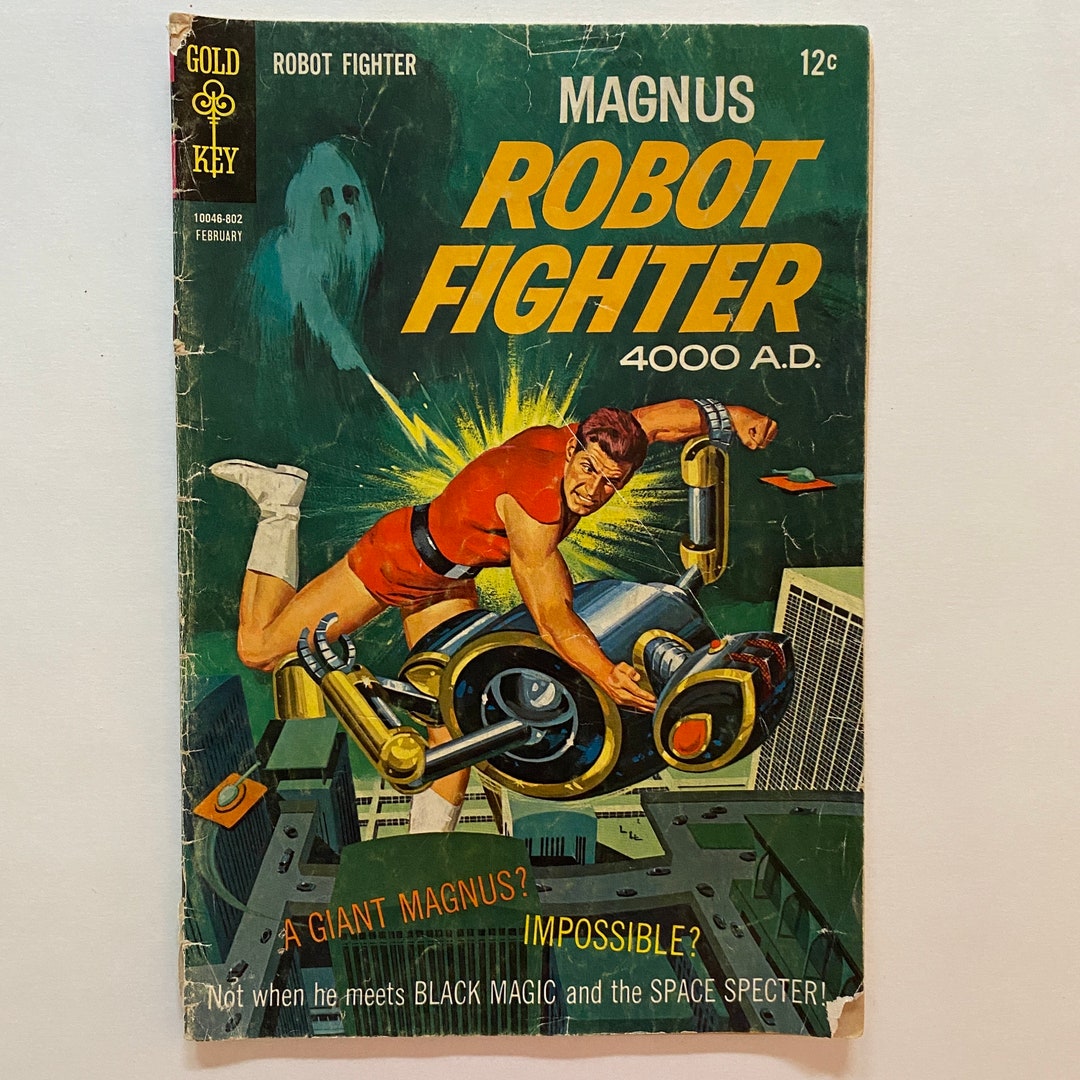 Magnus Robot Fighter 4000 AD 1968 Gold Key Comic Book No 21 - Etsy