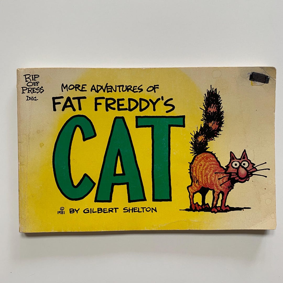 More Adventure of Fat Freddys Cat Comic Book Fabulous Furry Freak ...