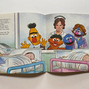 A Visit to the Sesame Street Hospital Childrens Book 1985 - Etsy