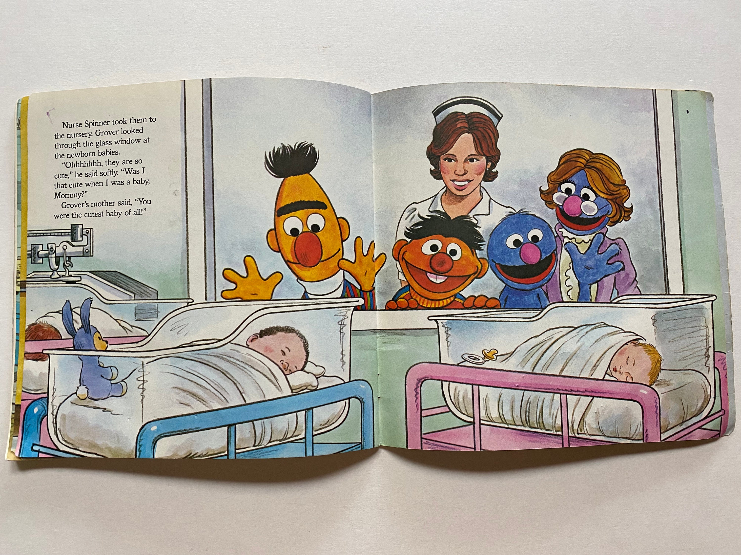 A Visit to the Sesame Street Hospital Childrens Book 1985 - Etsy UK