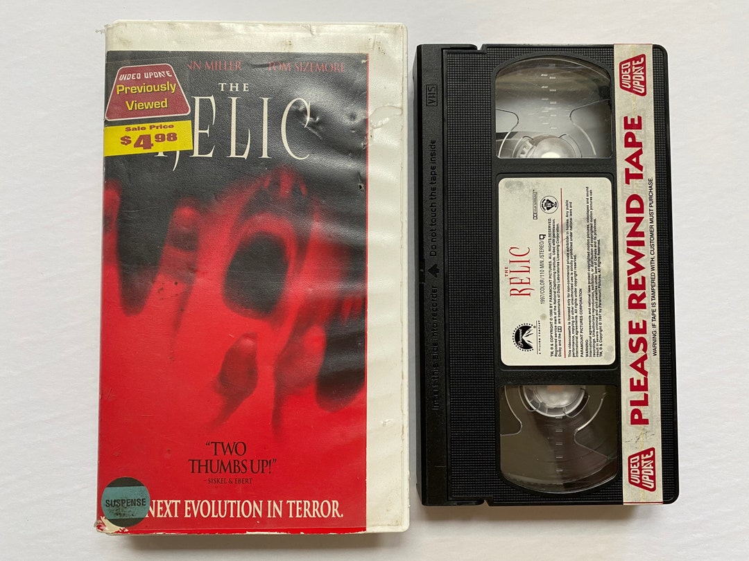 SALE 1997 the Relic VHS Video Tape Movie Full Length Supernatural ...