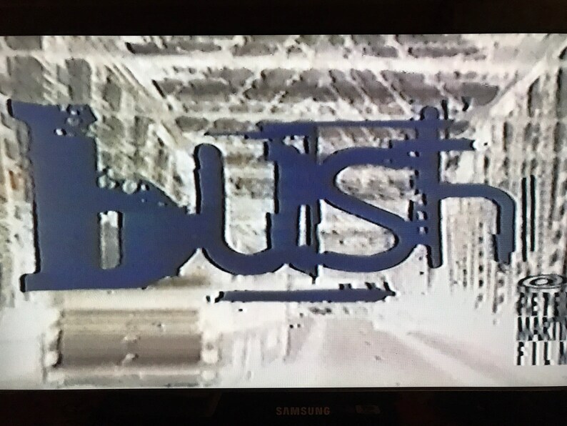 1997 Bush Alleys and Motorways VHS Video Tape Tested Working | Etsy