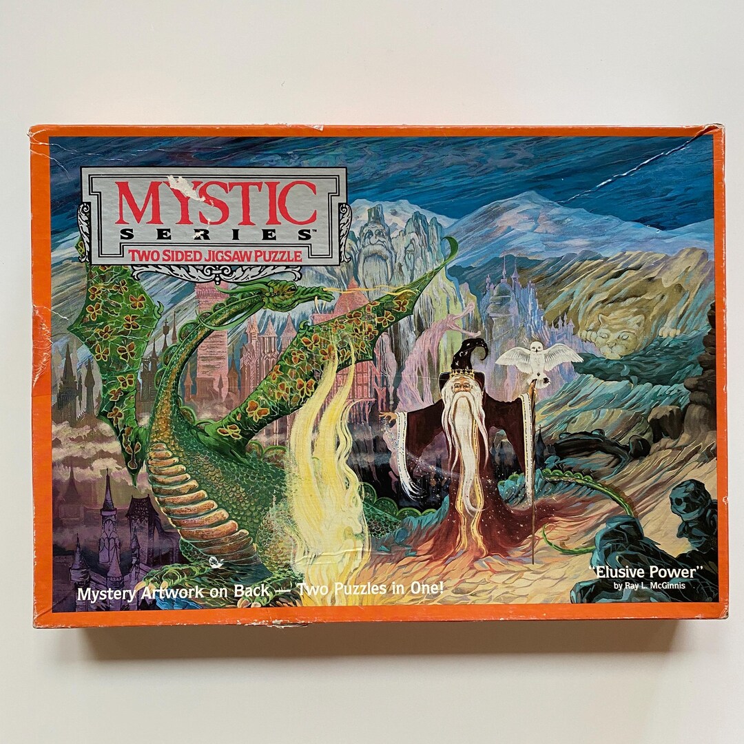Mystic Series Two Sided Jigsaw Puzzle Elusive Power by Ray Mcginnis ...