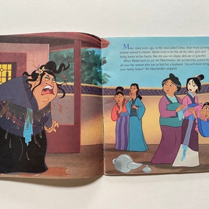 1998 Mulan Childrens Book Golden Disney Story 90s Kids Collectible - Etsy