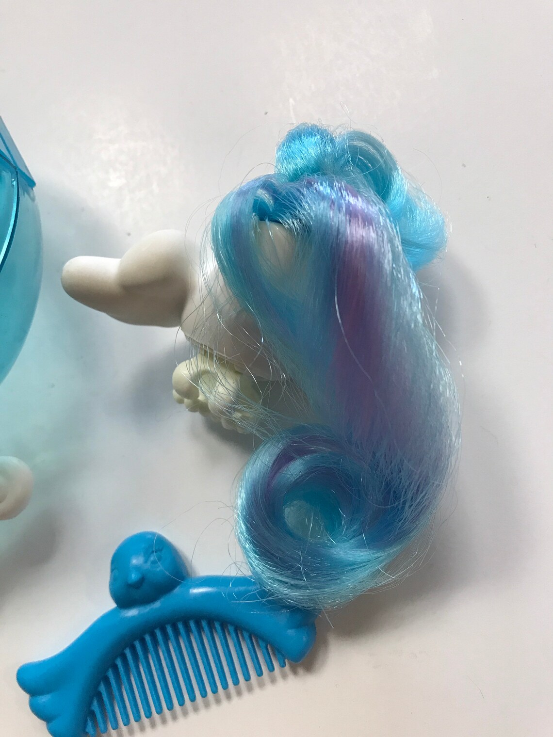 1980s Fairy Tails Baby Bird Tubby Tails With Egg and Combs | Etsy