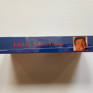 1995 Billy Madison VHS Video Factory SEALED With Watermark Adam Sandler ...