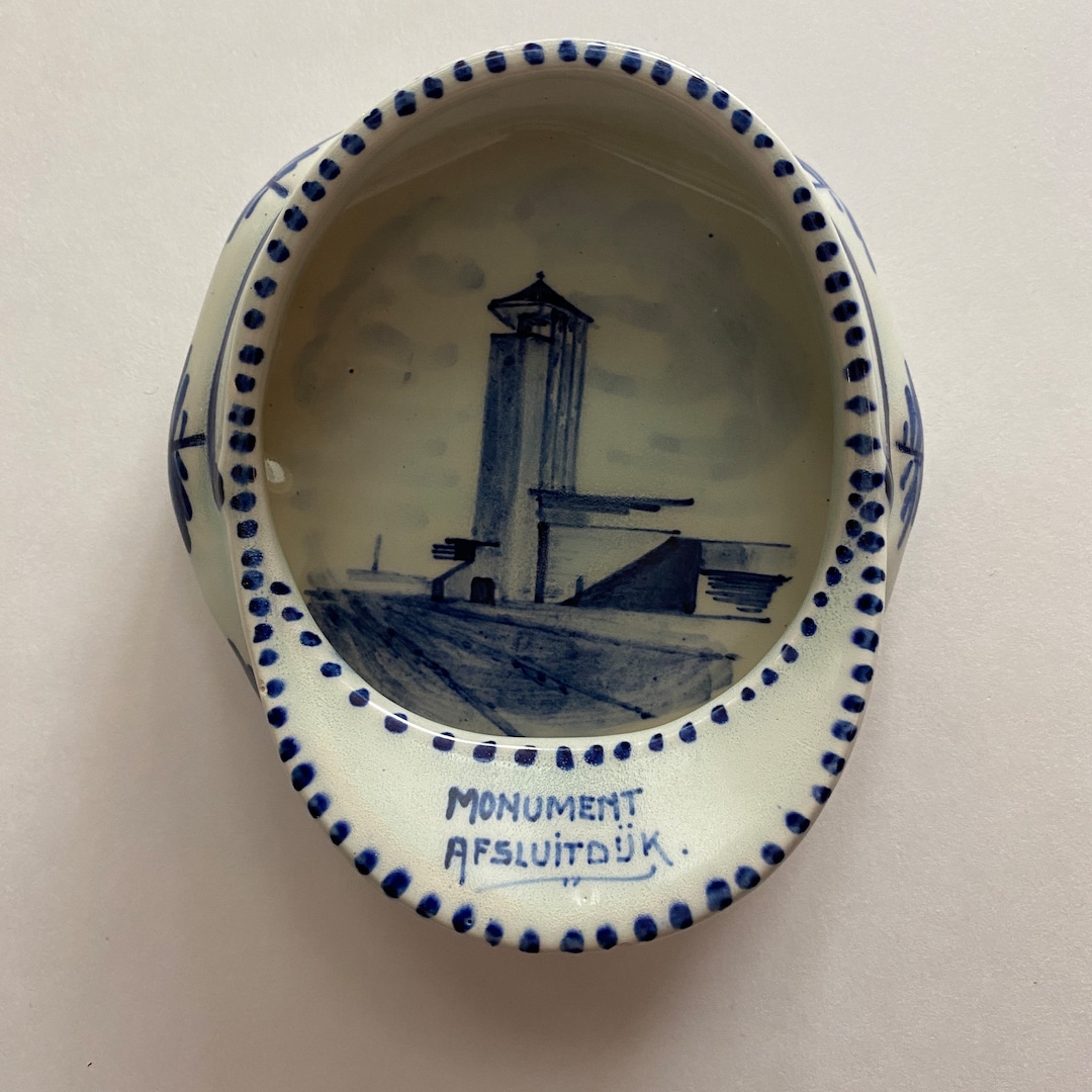 Lil Dutch Boy Delft Blue Hat Figurine Blauw Dutch Holland Blue and ...