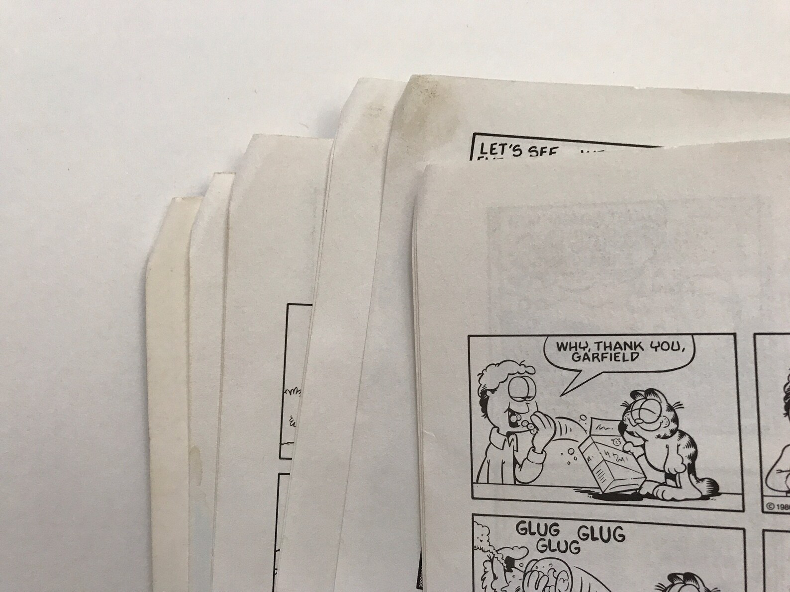 1980s Garfield World Wide Comic Strip Book Kids Children | Etsy