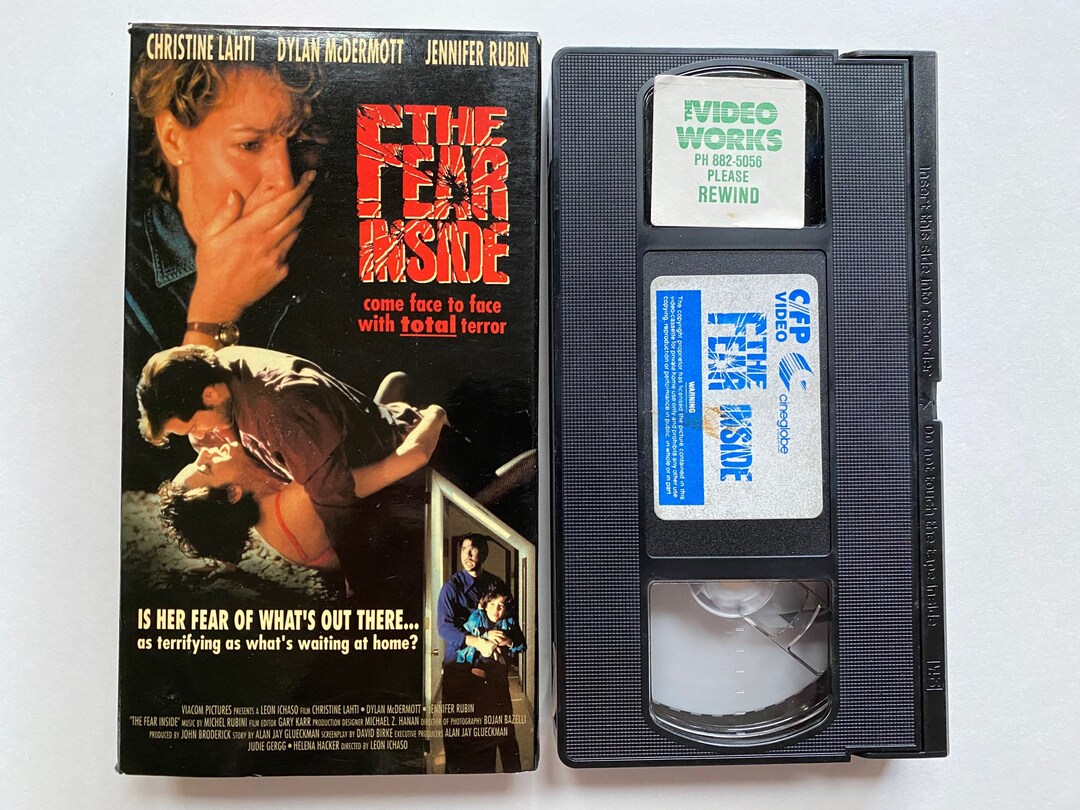 SALE the Fear Inside VHS Video Thriller Mystery Movie Dylan Mcdermott ...