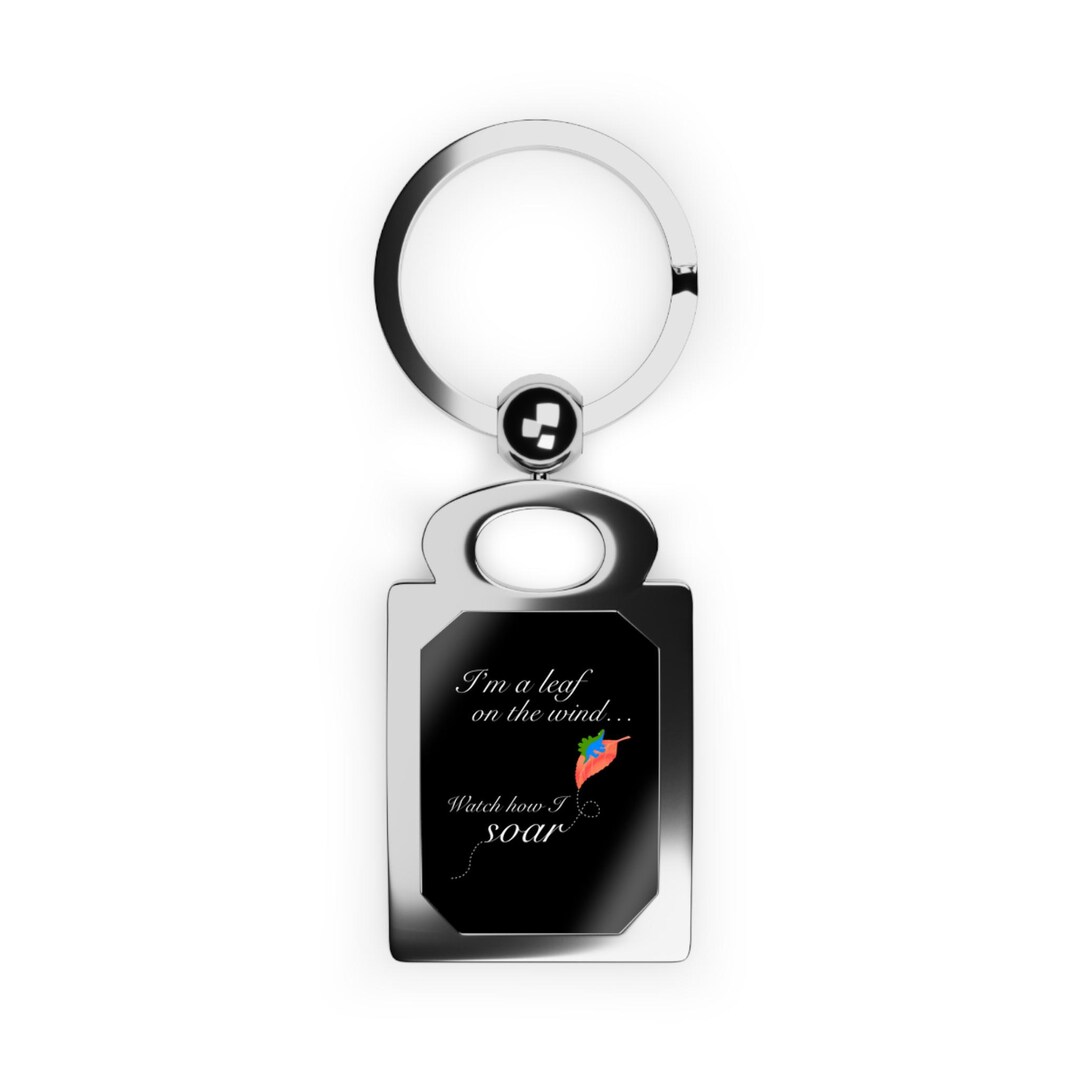 Firefly Serenity Keychain: Wash's Dinosaur, Leaf on the Wind Keyring - Etsy