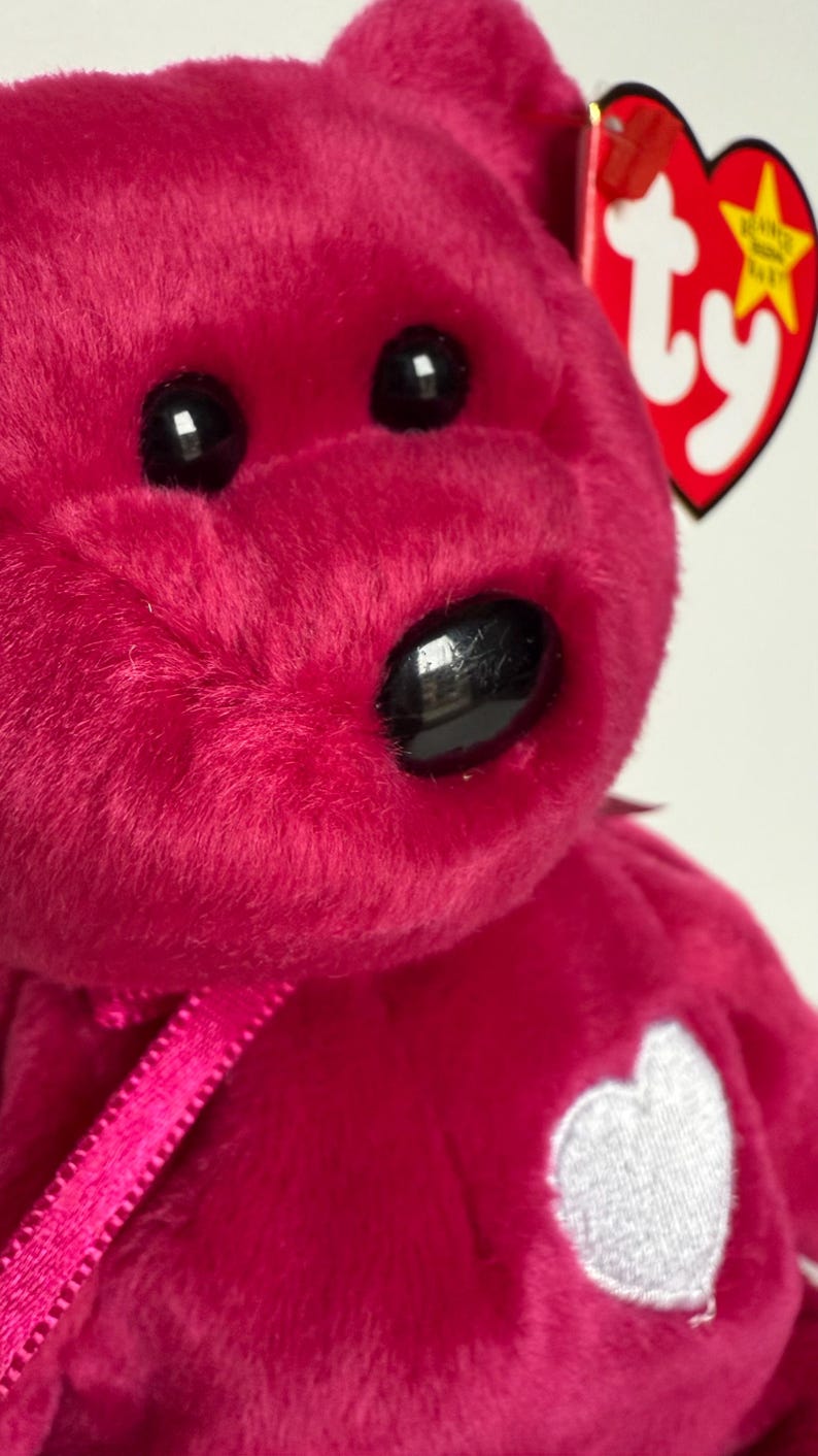 1998 Ty Beanie Baby “valentina” With Multiple Print Errors - Etsy
