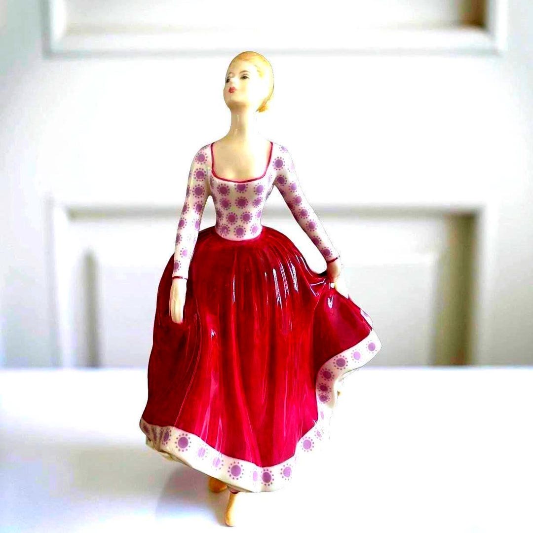 Royal Doulton Fiona Figurine HN2694 1973 Fine Bone China England - Etsy