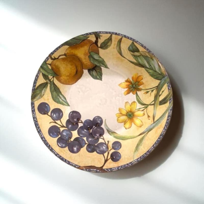 Tuscan Decorative Plates - Etsy