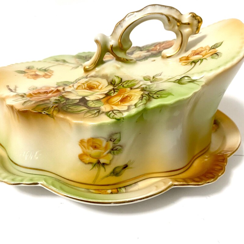 Antique Cheese Dish - Etsy