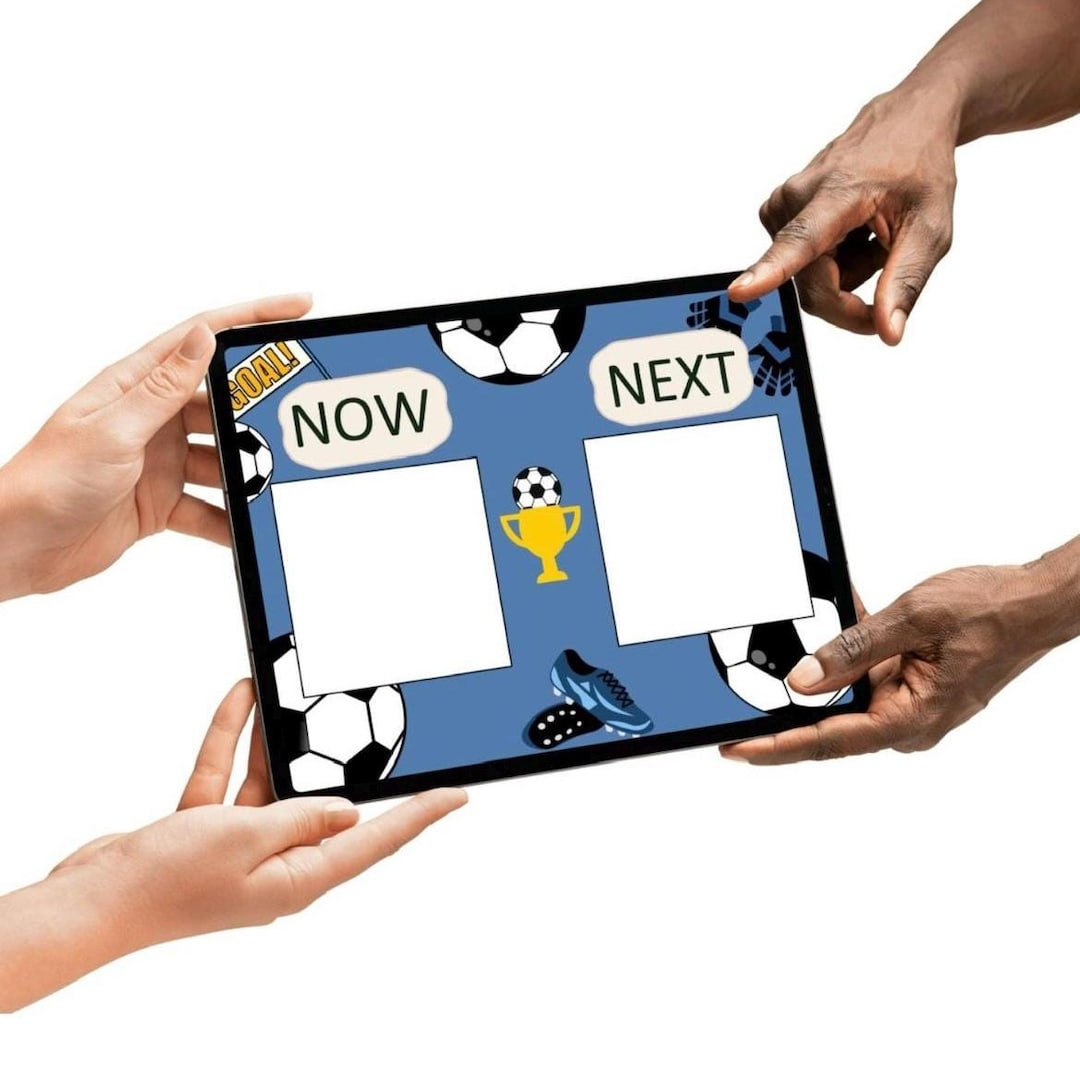 Football Now and Next Board – Visual Timetable for Children With SEN - Etsy