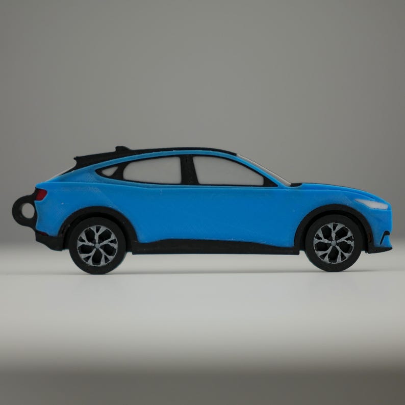 Detailed Ford Mustang Mach-e (2021 – Present) Keychain - Perfect Gift ...