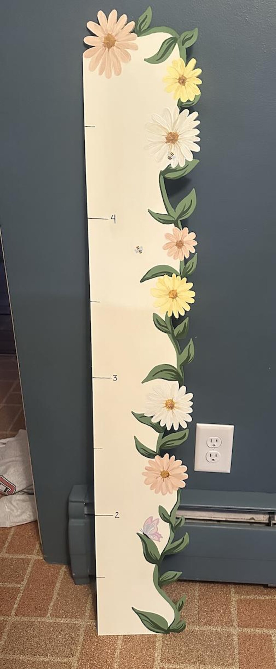 Custom Growth Chart Sign for Kids Room / Nursery - Handmade - Etsy