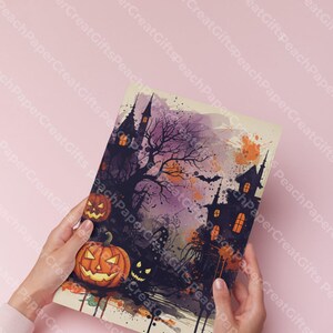 Spooky Vintage Halloween Junk Journal: Printable Ephemera (digital ...
