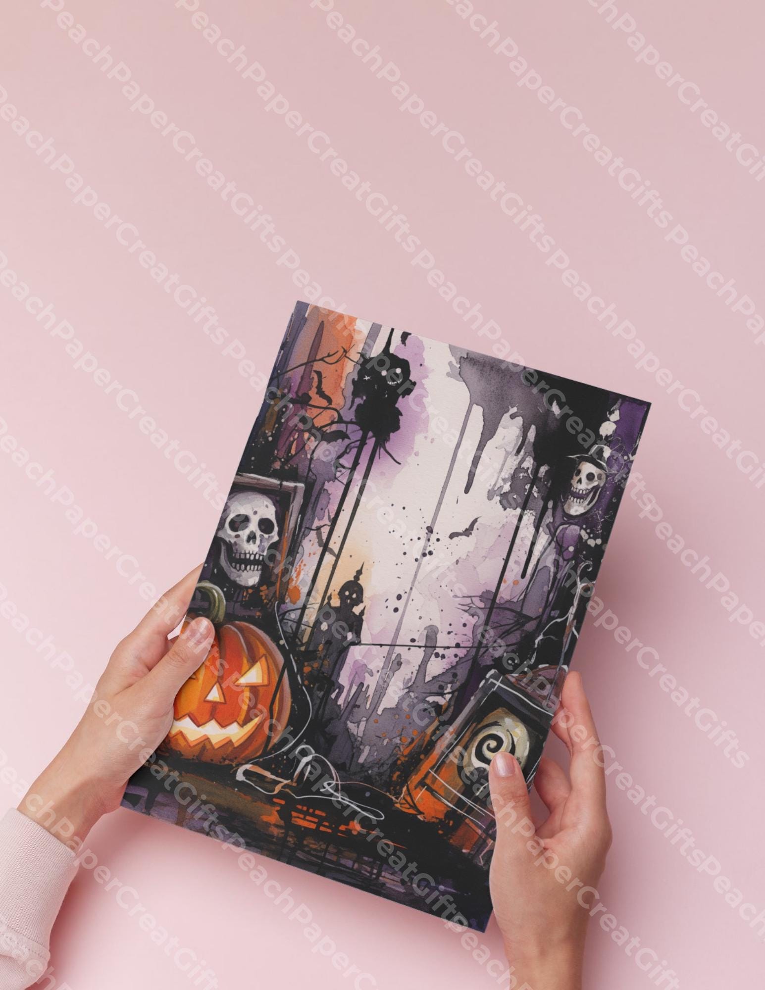 Spooky Vintage Halloween Junk Journal: Printable Ephemera (digital ...