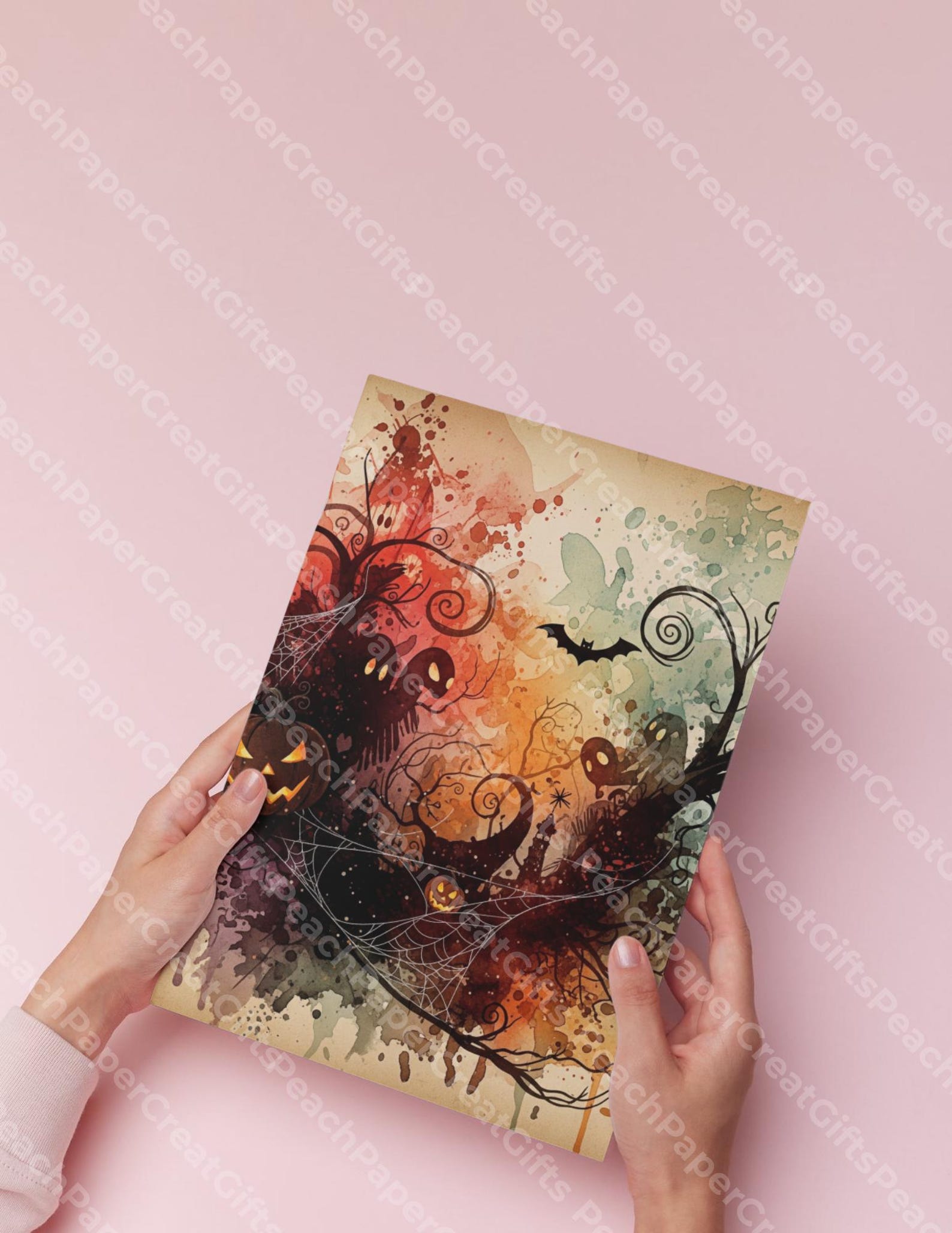 Spooky Vintage Halloween Junk Journal: Printable Ephemera (digital ...