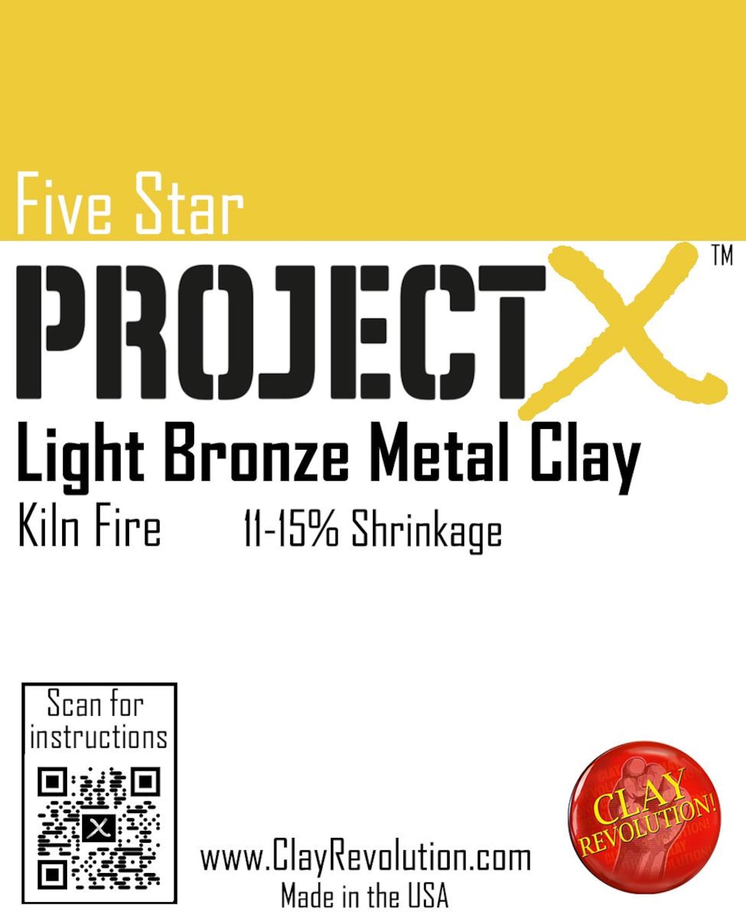 Project X Light Bronze Clay - Etsy