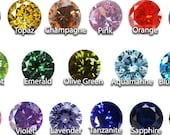 Cubic Zirconia CZ Gemstone Loose for Metal Clay PMC and Prong - Etsy